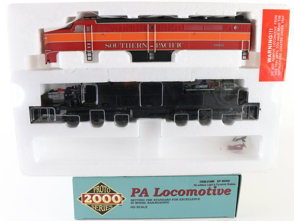 Southern Pacific SP 6005 PA Diesel Loco Proto 2000 Life-Like HO 21688 ...